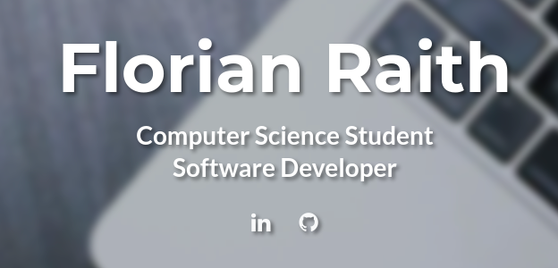 Florian Raith - Portfolio